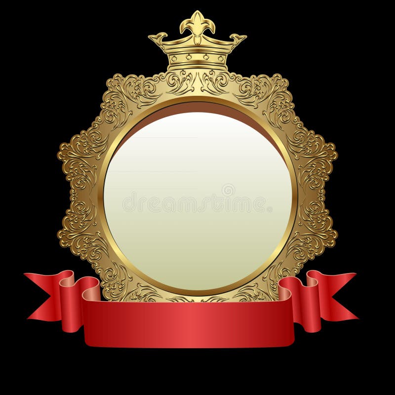 Royal frame stock vector. Illustration of retro, vintage - 270077421