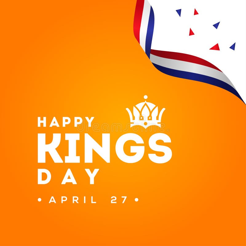 Kings Day Vector Design for Banner or Background Stock Vector ...