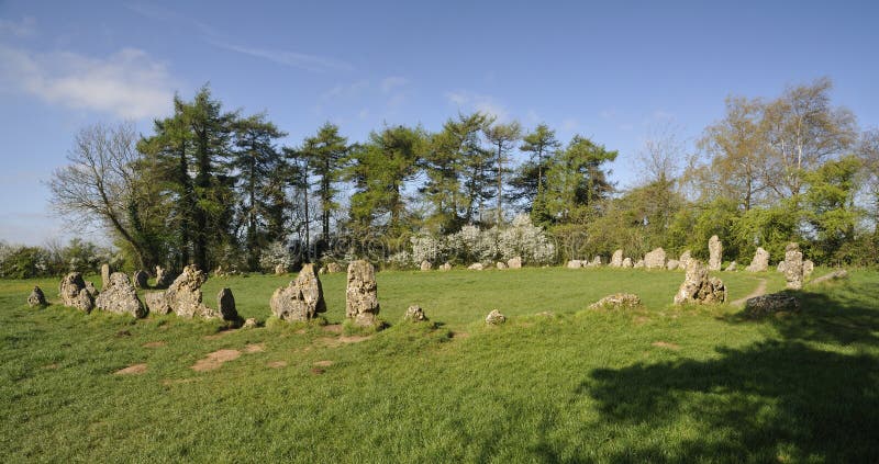 The Kings Men Stone Circle stock photo. Image of kings - 40186738
