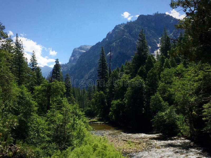 Kings River horizontal stock image. Image of valley, flowing - 56819279