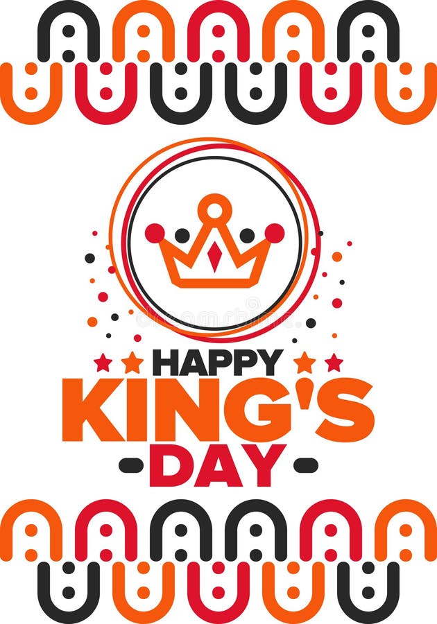 King’s Day in Netherlands. Koningsdag in Dutch. Celebrate Birthday of ...