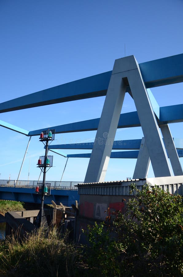 Kingston upon Hull, Bridge Over the River Hull Stock Image - Image of ...