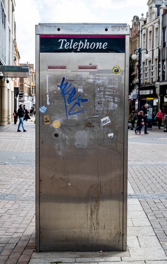 Back of a Vandalised Public Telephone Call Box Editorial Photo - Image ... Back of a Vandalised Public Telephone Call Box Editorial Photo - Image ...