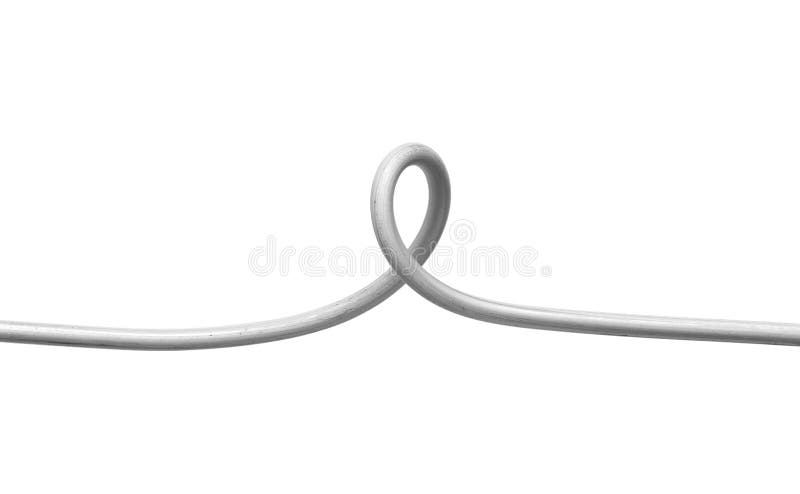 Kinked Industry Wire Conceptual Stock Image - Image of manufacturing ...