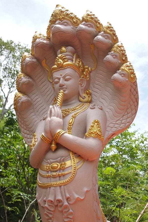 A Kinnari statue stock photo. Image of architecture, asia - 26412460