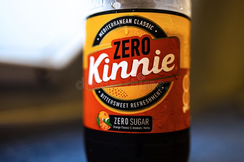 A Kinnie Zero Drink on Malta Editorial Image - Image of malta, beverage ...