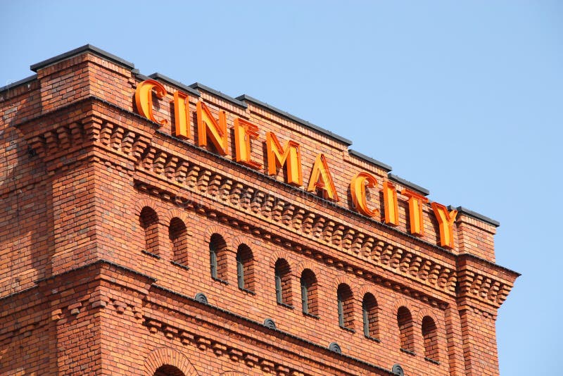 Logo Des Multikino-Kinos. Firmenzeichen. Marke Redaktionelles ...