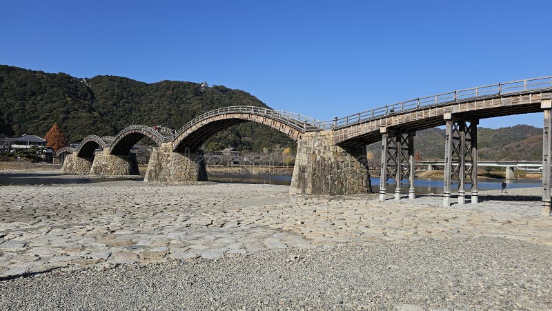 Kintaikyo Bridge stock image. Image of iwakuni, kintaikyo - 324306563