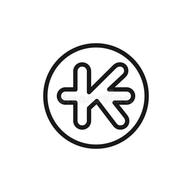 Kip icon stock vector. Illustration of graphic, flat - 331976075