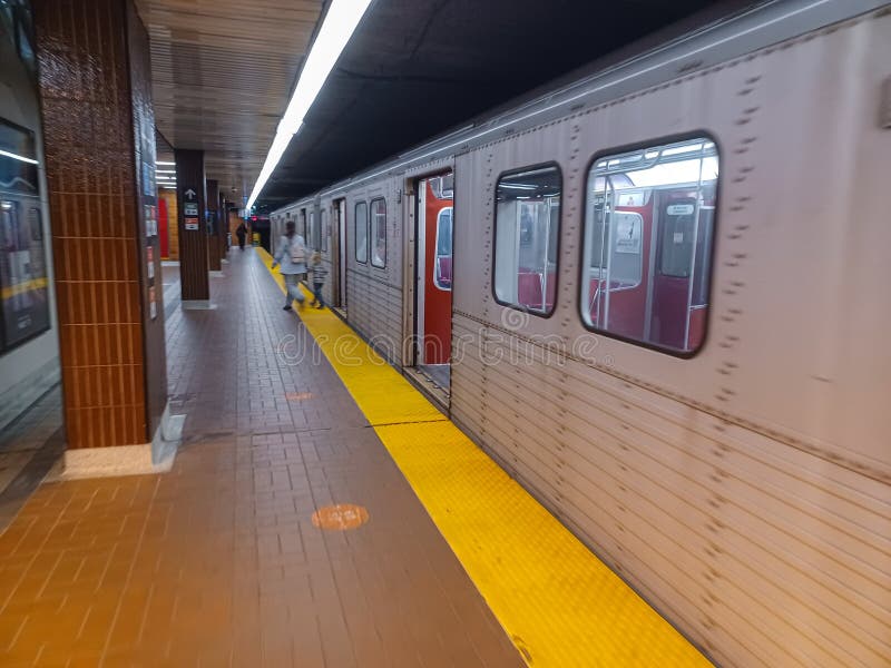 Kipling Subway Station View Editorial Stock Photo - Image of ...