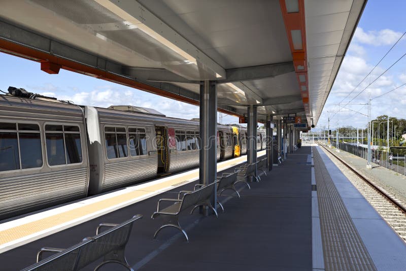 Kippa Ring Train Station foto de archivo editorial. Imagen de ...