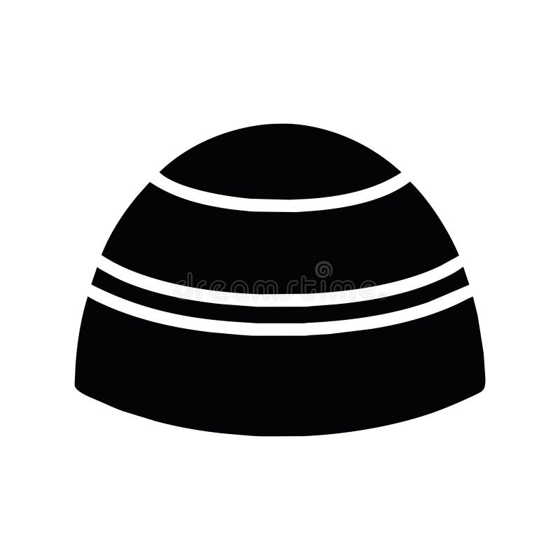 Kippah icon design stock vector. Illustration of vector - 295535248