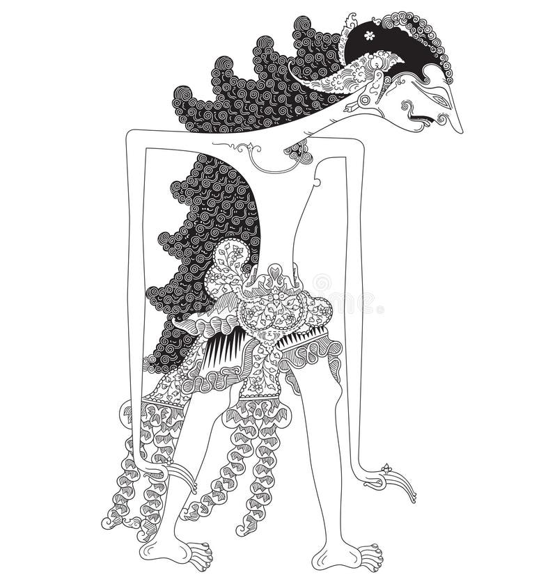 Kirata stock vector. Illustration of gentong, durmagati - 108385746