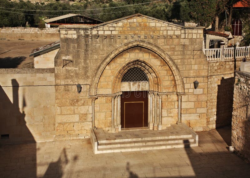 Kirche Des Grabes Der Heiliger Maria in Jerusalem Israel Stockfoto ...