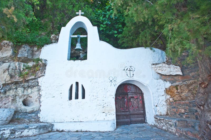 Kirche Auf Einem Felsen, Puyen Velay, Frankreich Stockfoto - Bild von ...