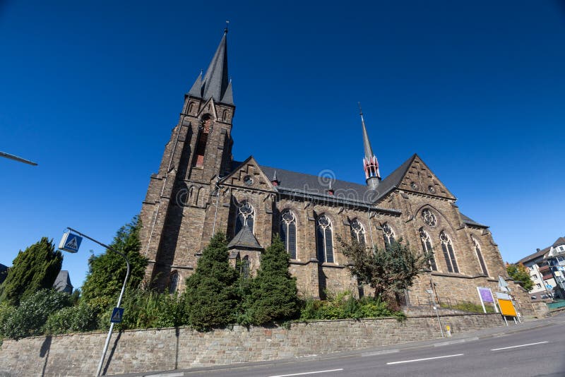 Kirchen City in Germany in the Autumn Stock Photo - Image of tourism ...