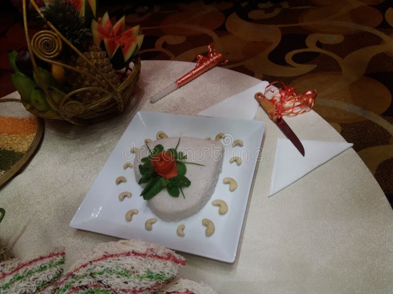 Kiribath stock photo. Image of cake, celebrating, heart - 162163096