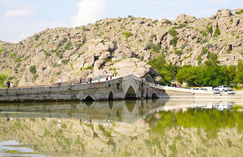 Cesnigir Bridge is a Multi Arched Stone Bridge on Kizilirmak River ...