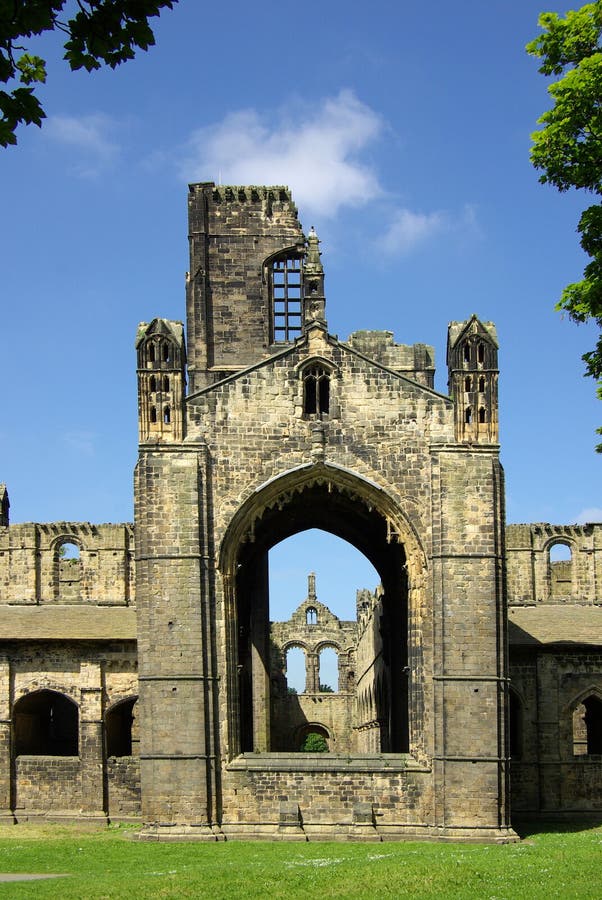 Kirkstall Abbey, Leeds, UK stock image. Image of kirkstall - 32524969