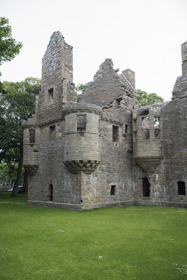 Kirkwall castle stock photo. Image of turret, culture - 58359492