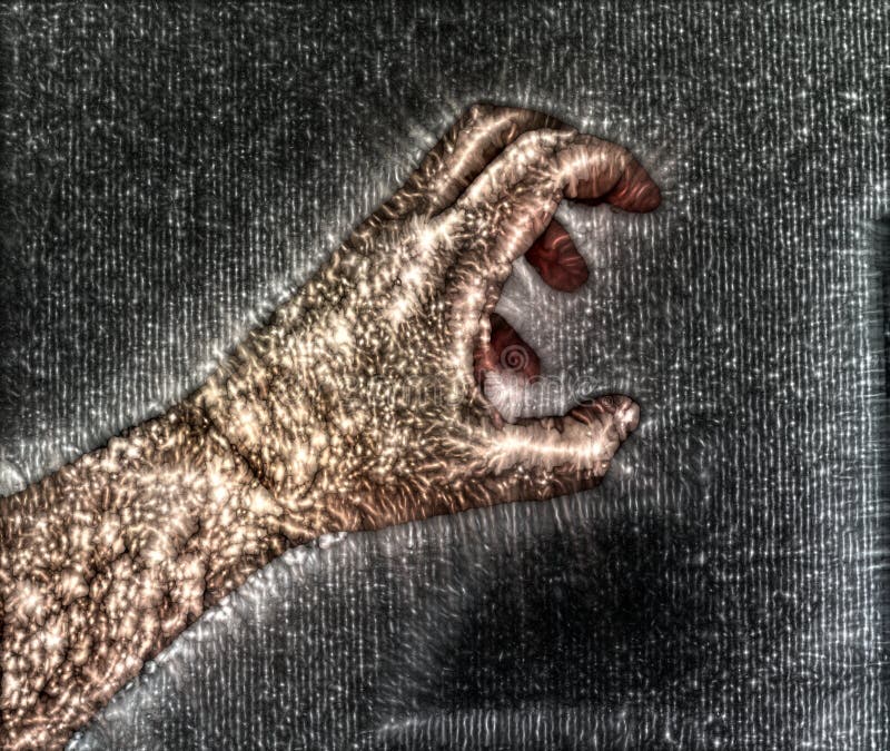 Kirlian Coronal Aura Photography of a Male Human Hand Showing a ... Kirlian Coronal Aura Photography of a Male Human Hand Showing a ...