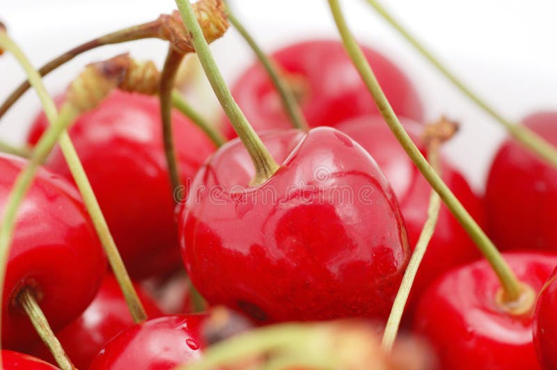 Kirsche stockbild. Bild von kirsche, essen, bestandteil - 2559561
