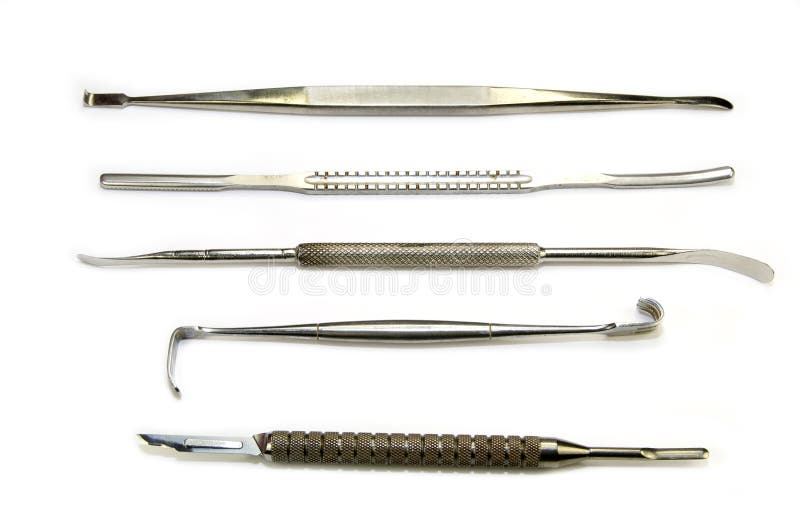 Kirurgiskt instrumenterar arkivfoto. Bild av läkarundersökning - 29485450
