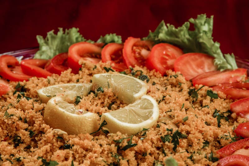 Kisir, Traditional Turkish stock image. Image of delicious - 38412555