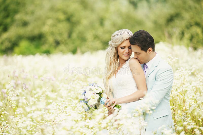 Kiss on the shoulder stock image. Image of married, agreement - 55921181