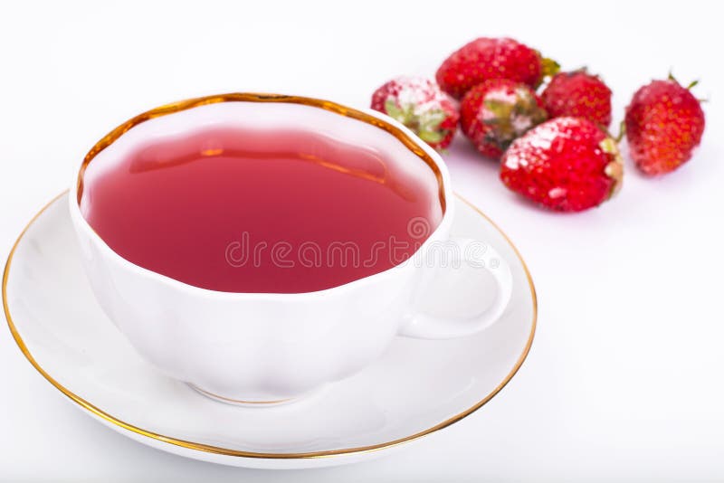 Kissel from frozen berries stock image. Image of raspberry - 86551119