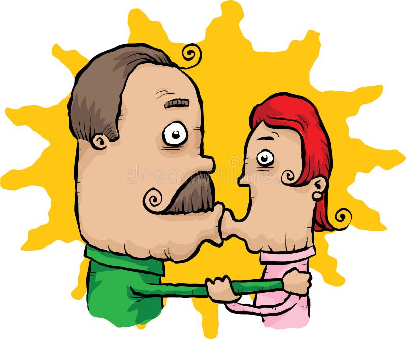 Awkward Couple Stock Illustrations – 102 Awkward Couple Stock ...
