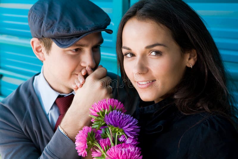 Kissing hand stock image. Image of caucasian, amorous - 10944013