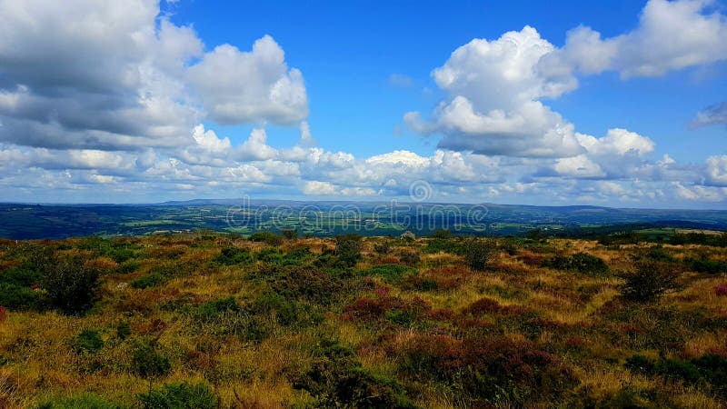 Kit Hill Cornwall Looking Towards NorthDevon Stock Photo - Image of ...