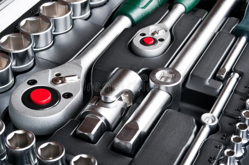 Tool kit stock image. Image of plastic, tool, scale, plumber - 17494965