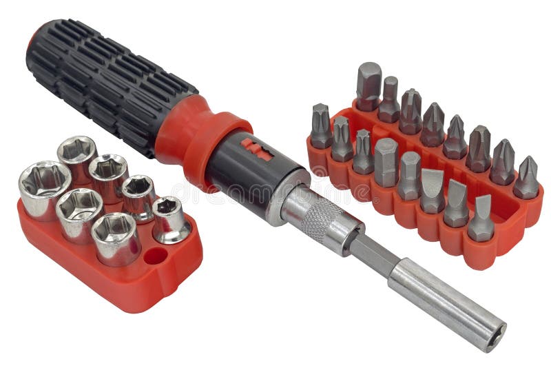 Kit of Tools for Repair of Technique Stock Image - Image of metallic ...