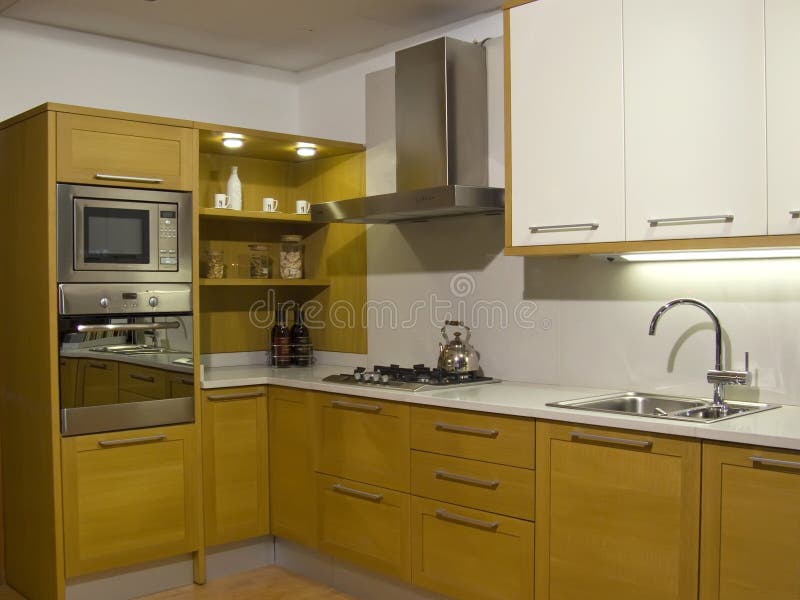 Kitchen stock photo. Image of dining, lifestyle, counter - 10095548