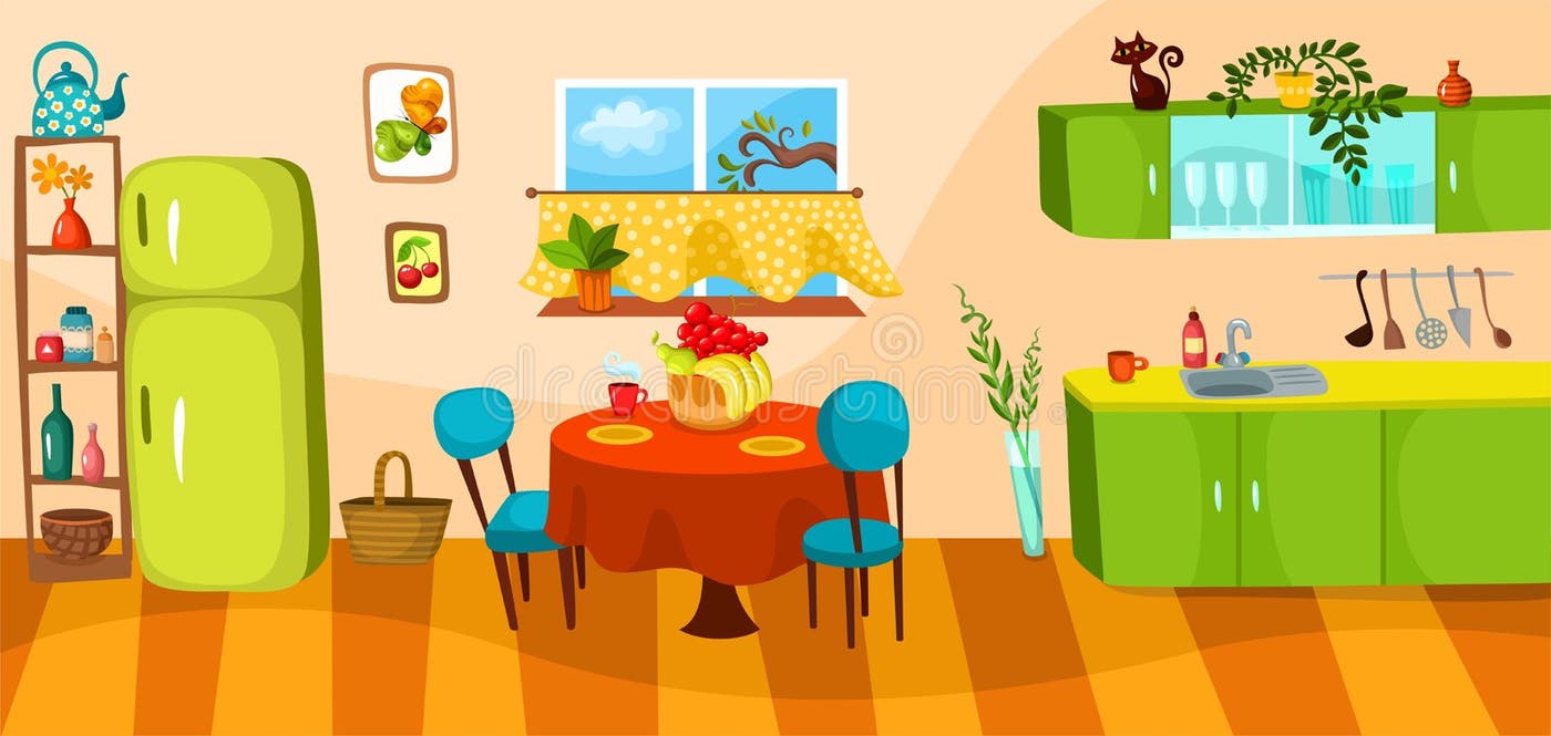 Kitchen Stock Illustrations – 1,913,131 Kitchen Stock Illustrations ...