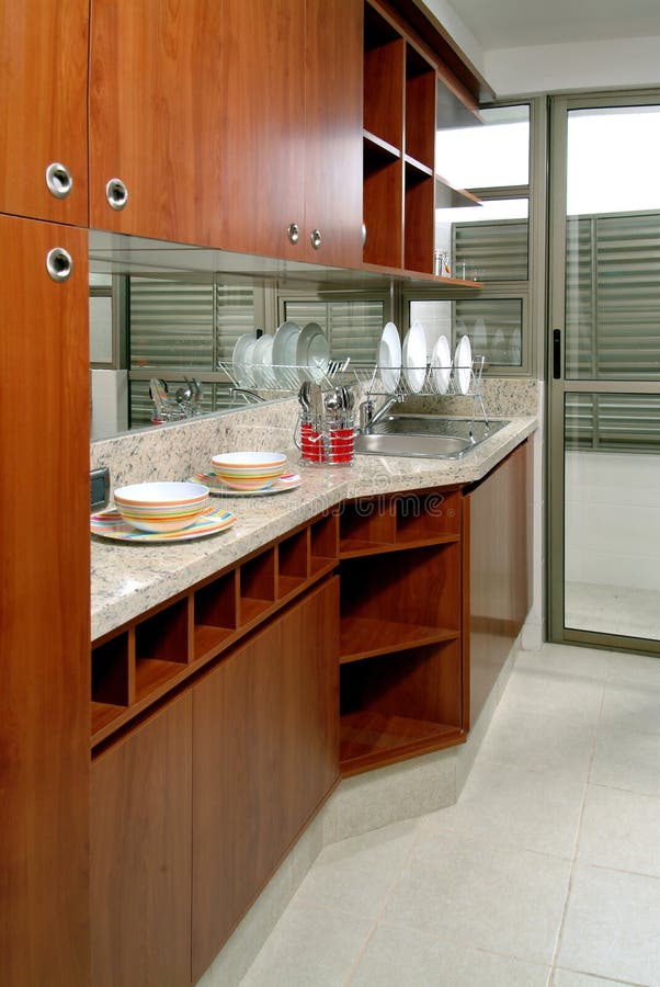 Kitchen stock image. Image of furniture, cooking, investment - 3555287