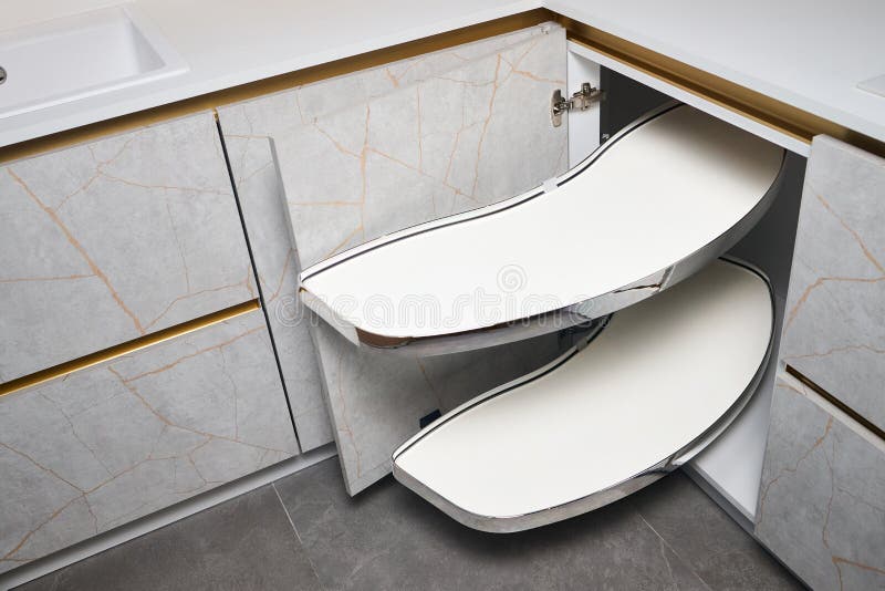 Kitchen Access Mechanism Magic Corner for Blind Corner Cabinets ...