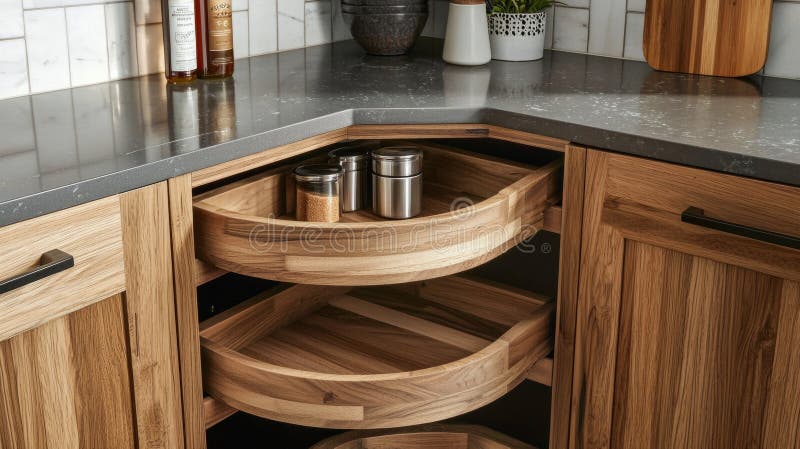 Kitchen Access Mechanism Magic Corner for Blind Corner Cabinets ...