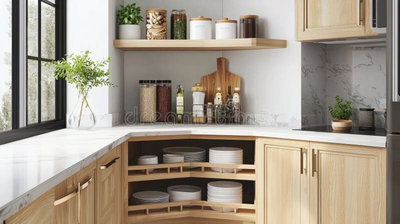 Kitchen Access Mechanism Magic Corner for Blind Corner Cabinets ...