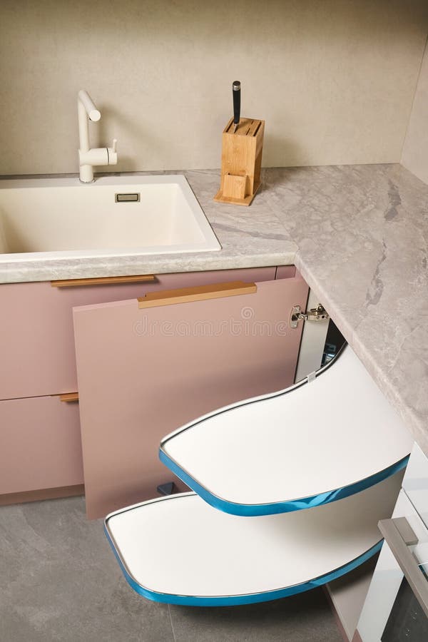 Kitchen Access Mechanism Magic Corner for Blind Corner Cabinets ...