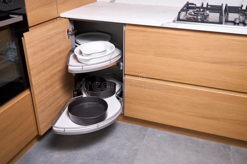 Kitchen Access Mechanism Magic Corner for Blind Corner Cabinets ...