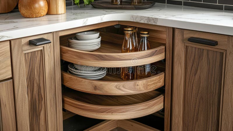 Kitchen Access Mechanism Magic Corner for Blind Corner Cabinets ...