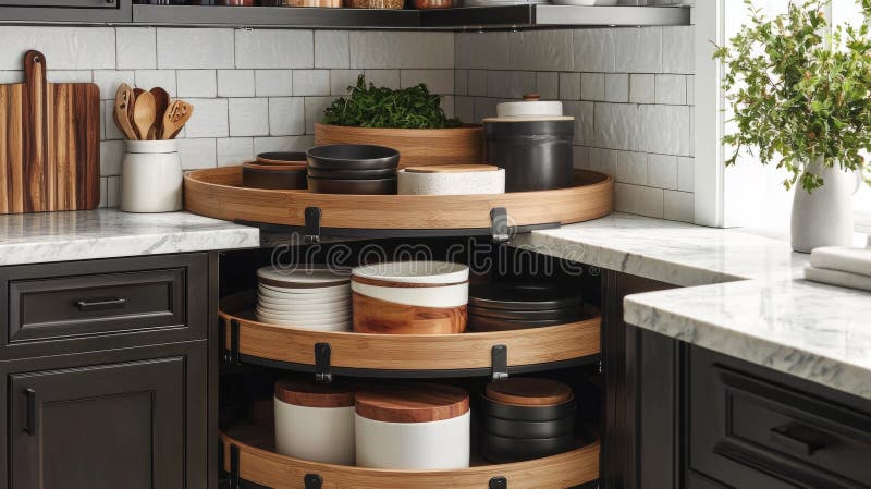 Kitchen Access Mechanism Magic Corner for Blind Corner Cabinets ...