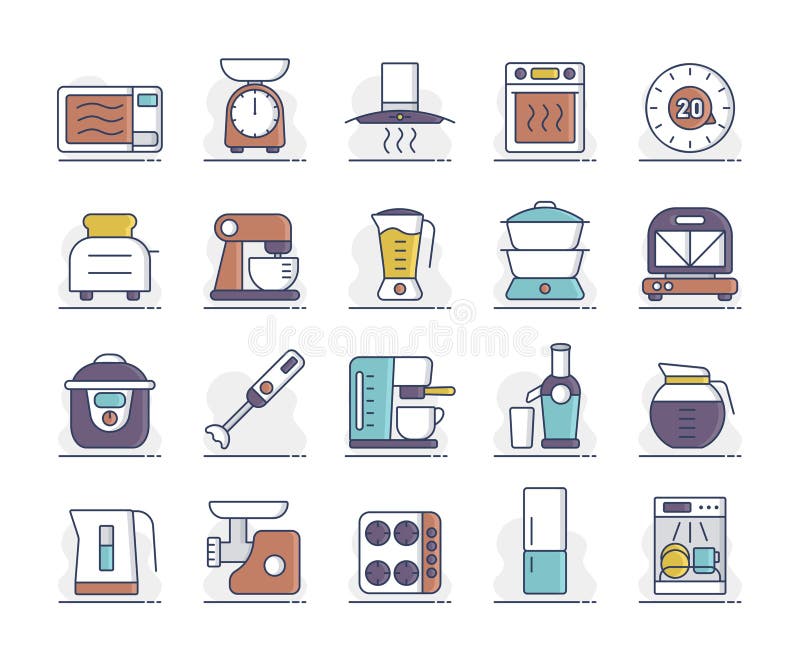 Appliances Electronic Electrical Equipment Stock Illustrations – 4,620 ...