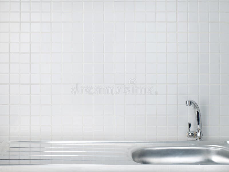 Kitchen and basin stock image. Image of glass, indoors - 25856179