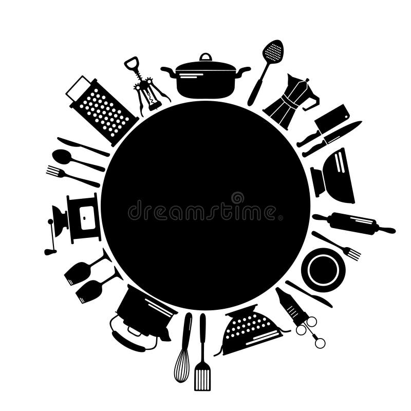 Kitchen Icons Black Stock Illustrations – 32,224 Kitchen Icons Black ...