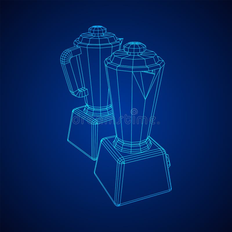 Kitchen Blender. Appliance, Equipment Mixer Machine Vector Stock Vector ...