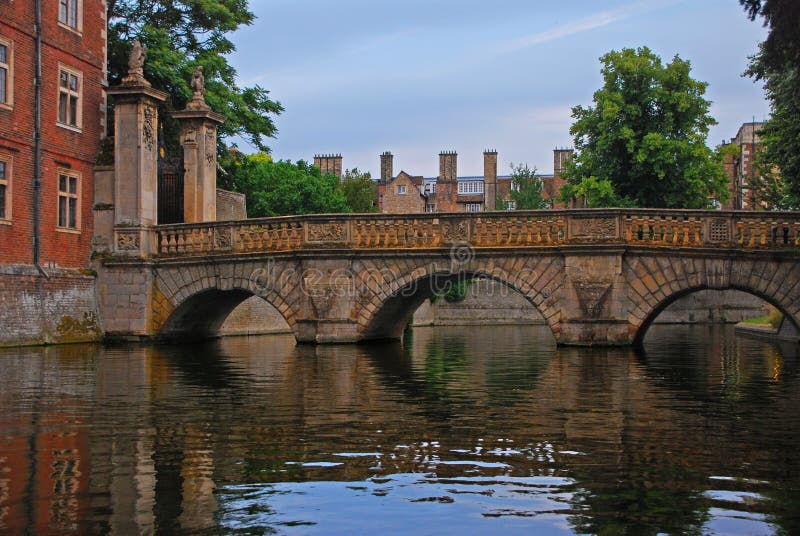 Kitchen Bridge at Cam River Stock Image - Image of evening, give: 32276767